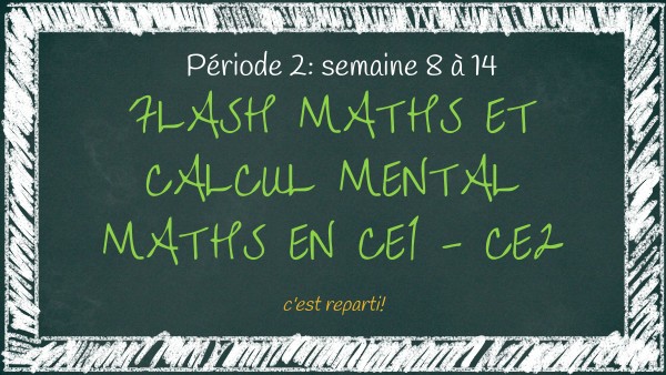 Calcul mental CE1 CE2 Accès période 2 | Genially
