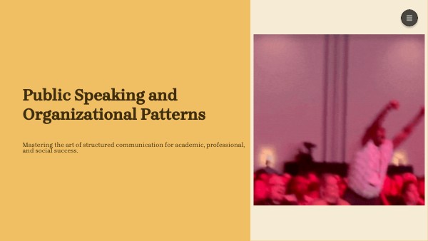 Public-Speaking-and-Organizational-Patterns.pdf | Genially