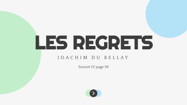 Les Regrets | Genially