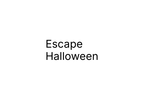 Escape Halloween | Genially