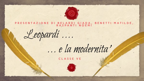 Leopardi .... ... e la modernita' | Genially