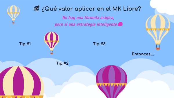 🎯 ¿Qué valor aplicar en el MK Libre? | Genially