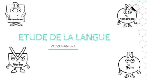 etude la langue grammaire P2 | Genially