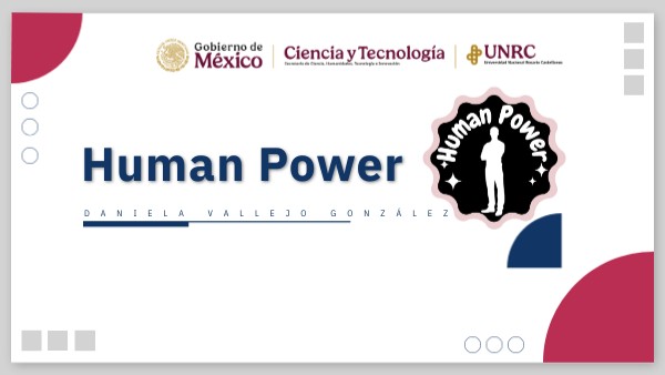 Human Power | Genially