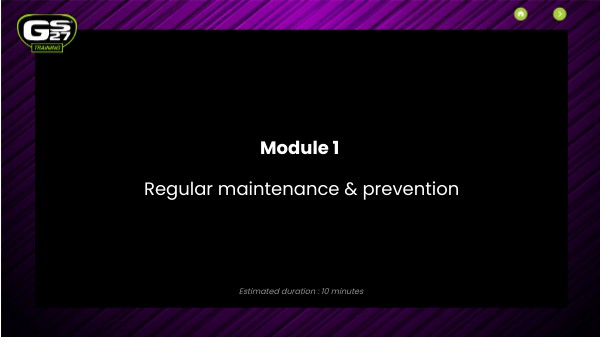module 1 Regular maintenance & prevention | Genially