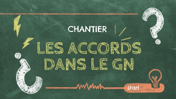 LES ACCORDS DANS LE GN | Genially