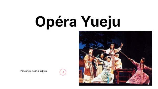 Opéra Yueju | Genially