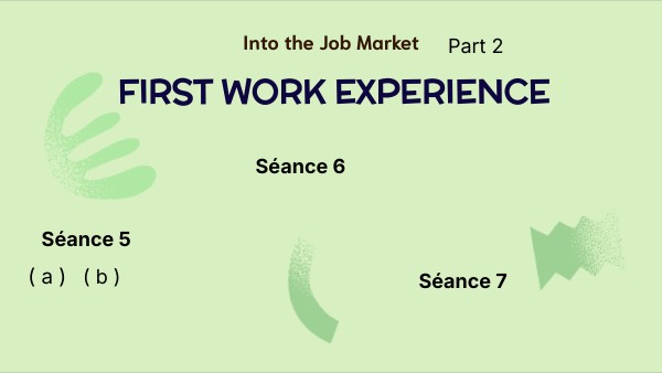 First Work experience | Genially