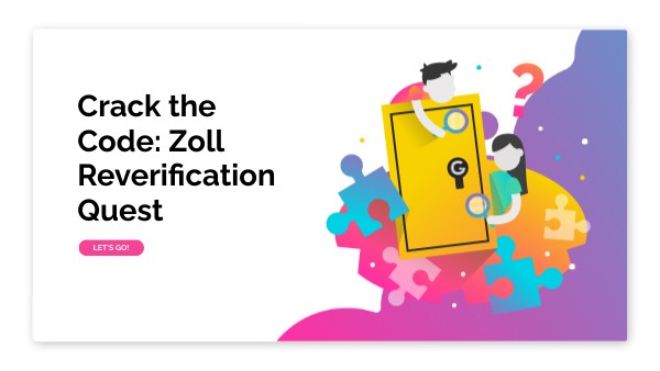 Crack the Code: Zoll Reverification Quest | Genially