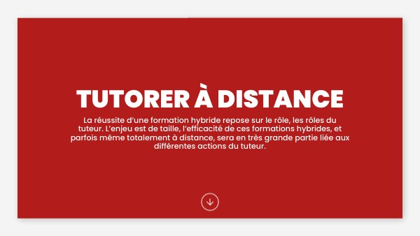 TUTORER À DISTANCE | Genially