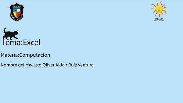 Tema:Excel | Genially