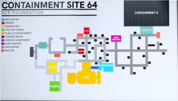 CONTAINMENT SITE 64 MAP | Genially