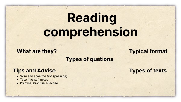 Reading comprehension | Genially