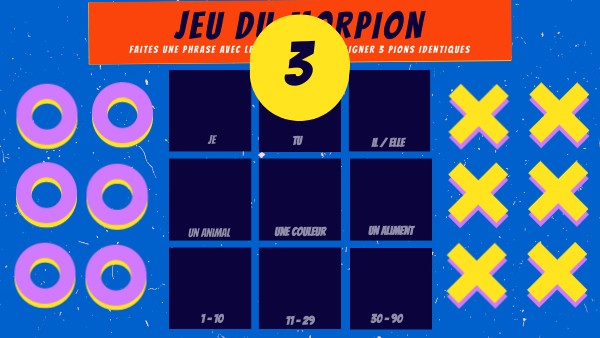 Morpion FLE A1 | Genially