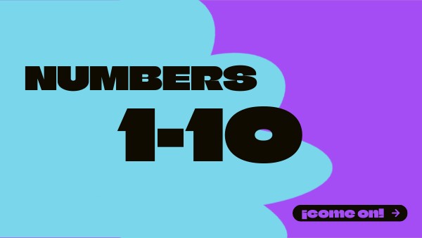 1-10 numbers | Genially