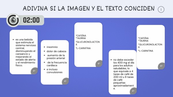 adivina si la imagen y el texto conciden | Genially
