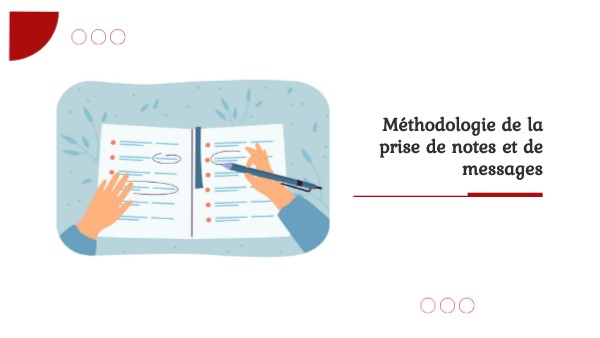 SMMS - 7h - Méthodologie de la prise de notes | Genially