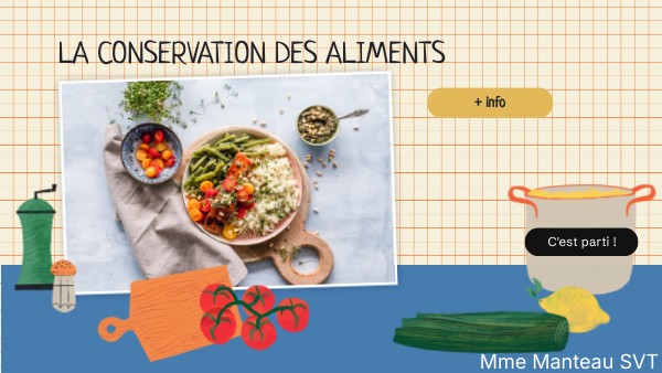 La conservation des aliments | Genially