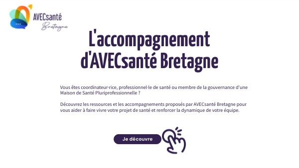 L'accompagnement d'AVECsanté Bretagne-V1 | Genially