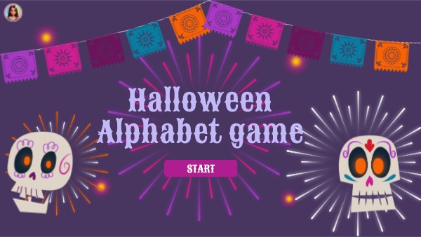 Halloween Alphabet game | Genially