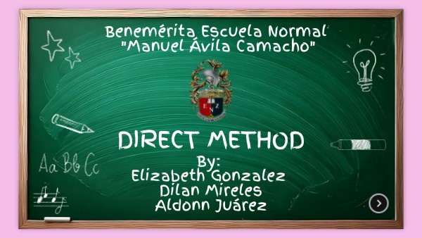 DIRECT METHOD | Genially