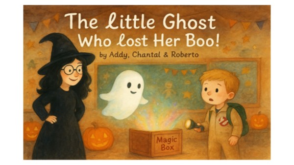 the little ghost who lost her boo | Genially