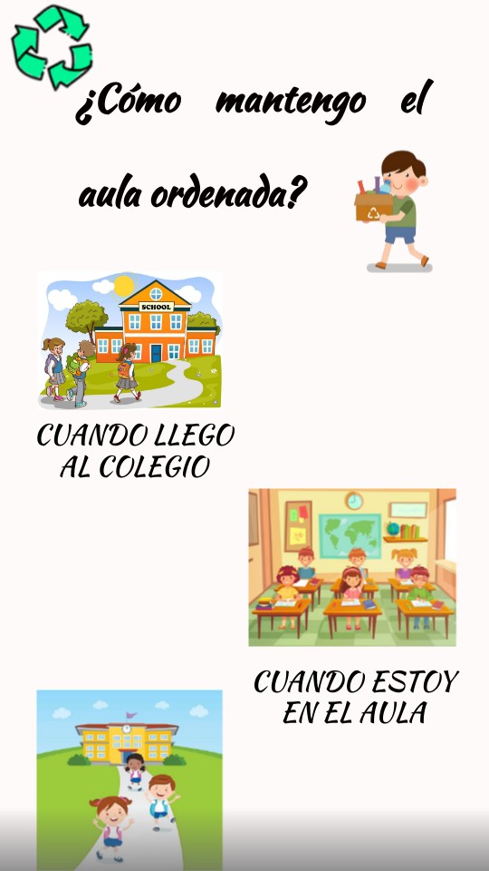 ¿Cómo mantengo el aula ordenada? | Genially