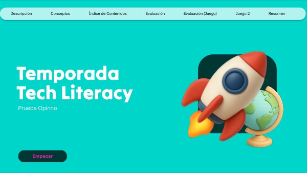 Temporada Tech Literacy | Genially