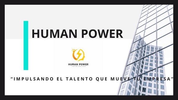 Human Power | Genially