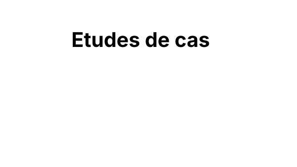 Etudes de cas | Genially