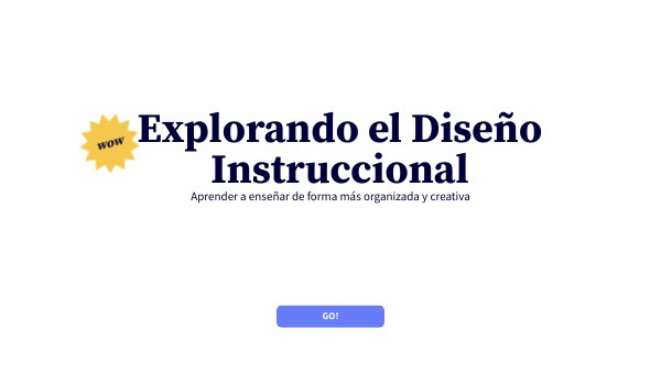 Explorando el Diseño Instruccional | Genially