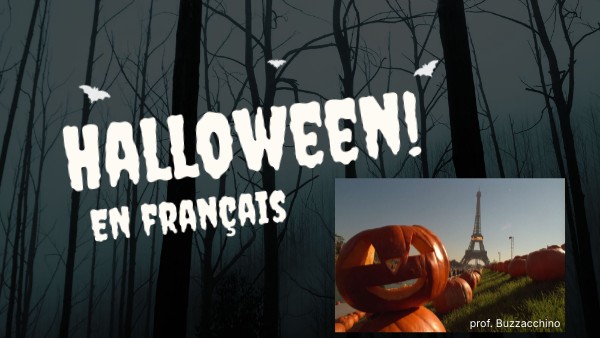 Halloween en français! | Genially