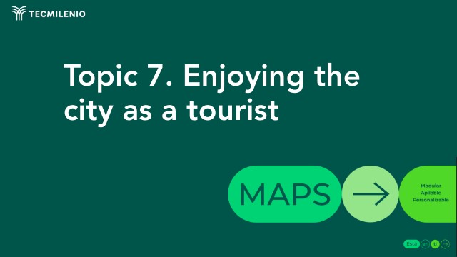 Topics 6 & 7: From Travelling the World to Enjoying the City | Genially