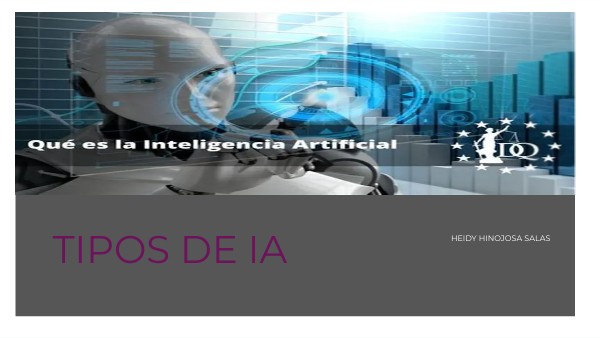 TIPOS DE IA | Genially