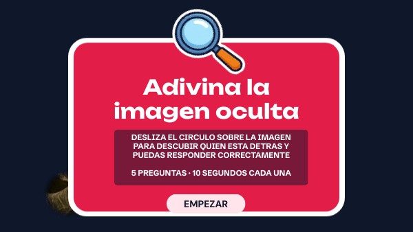 Adivina la imagen oculta | Genially
