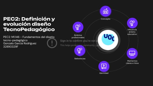 PEC2: Definición y evolución diseño TecnoPedagógico | Genially