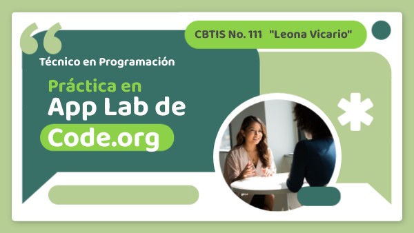 App Lab de Code.org | Genially