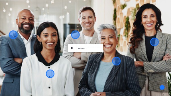 Interactive Team Image | Genially