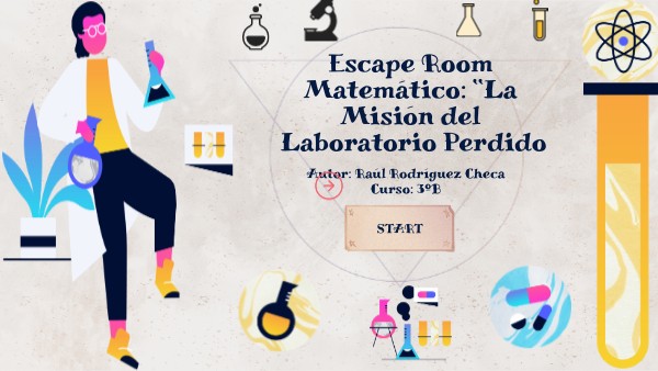 Escape Room Matemático: “La Misión del Laboratorio Perdido | Genially