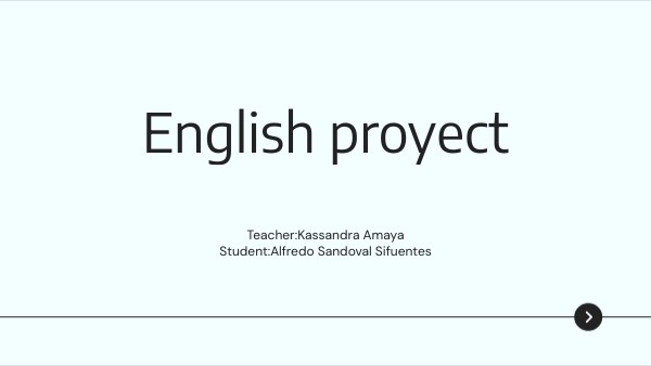 English Proyect Genially