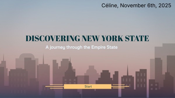 Discovering New York State | Genially