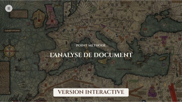 Point méthode - L'analyse de document | Genially