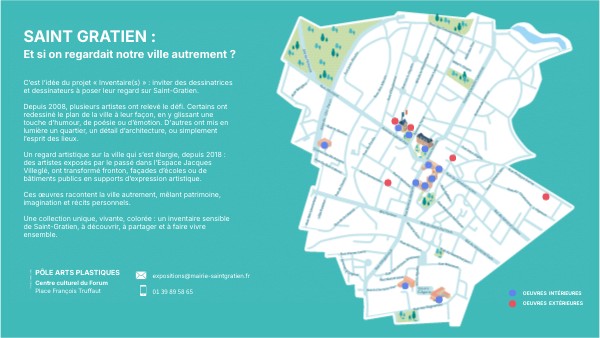 Voyage Artistique en Ville - Saint Gratien | Genially