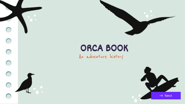 Orca book | Genially