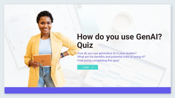 How do you use GenAI? Quiz | Genially
