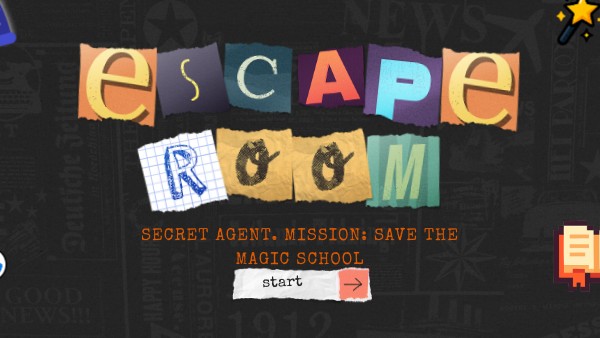 Secret agent. Mission: save the magic school | Genially