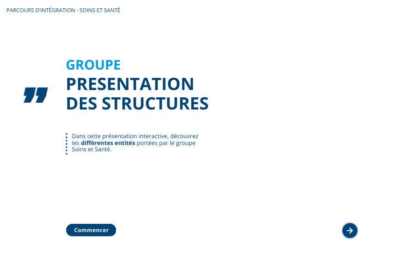 [GROUPE] Présentation structures | Genially