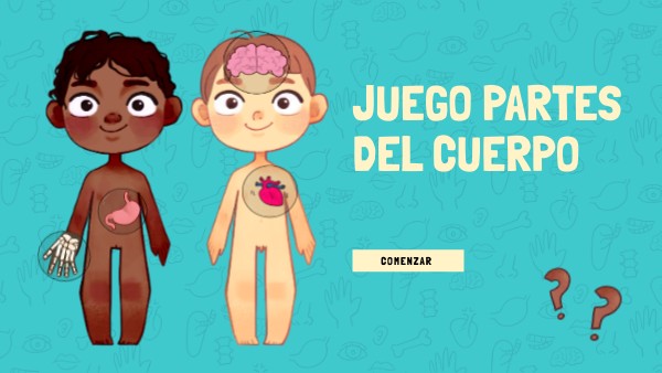 JUEGO PARTES DEL CUERPO | Genially