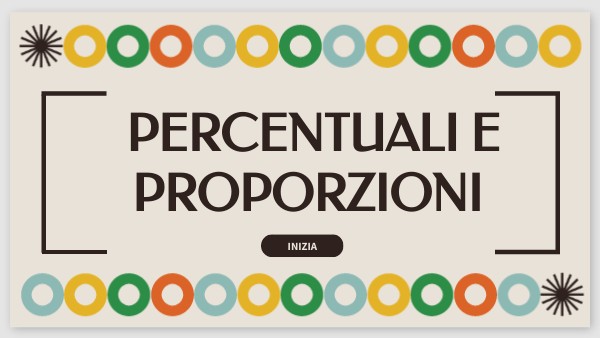 problemi con le percentuali | Genially