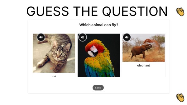 GUESS THE QUESTION | Genially